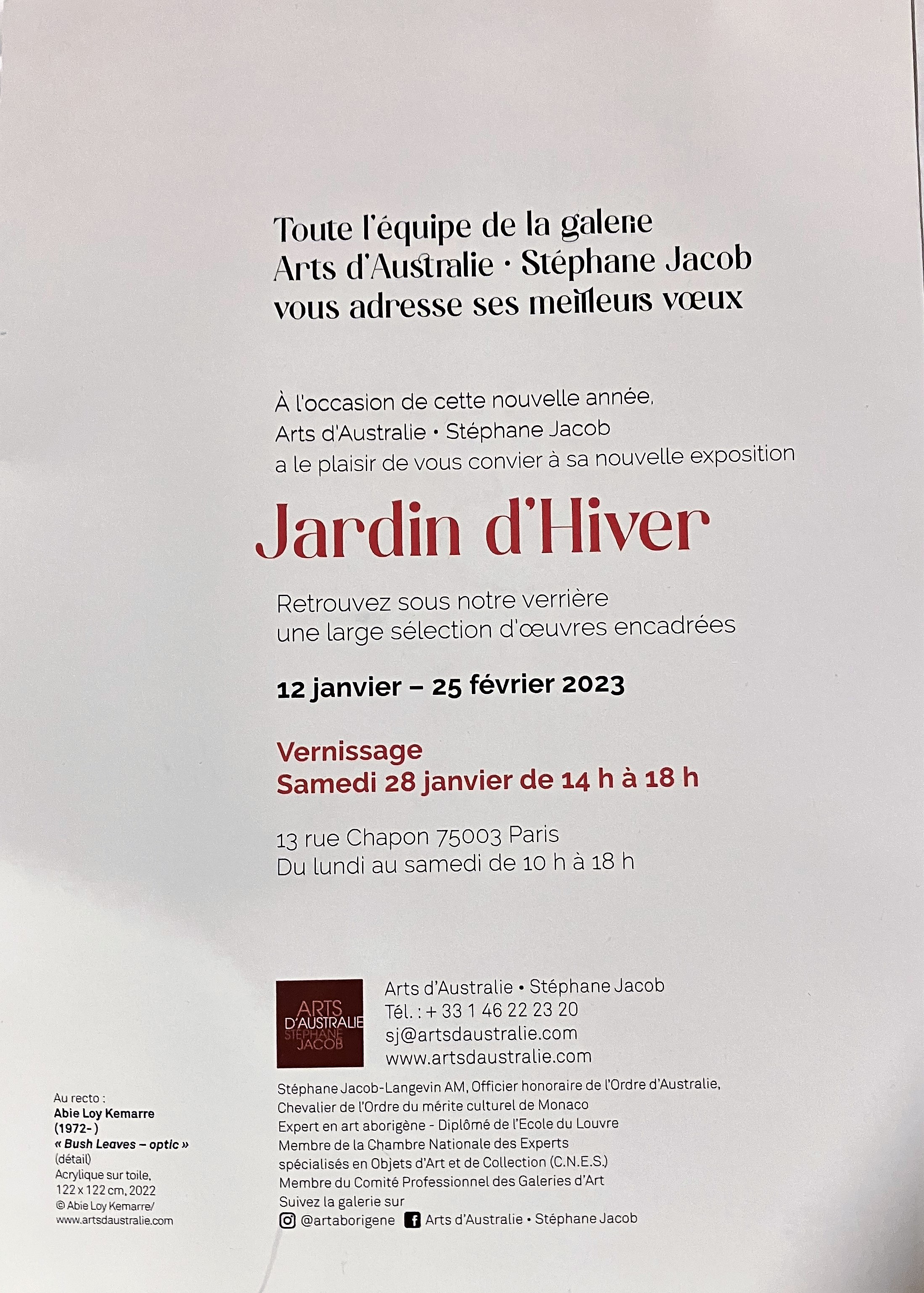 Galerie Stéphane Jacob « Arts d’Australie « | Artetcommunication's Blog