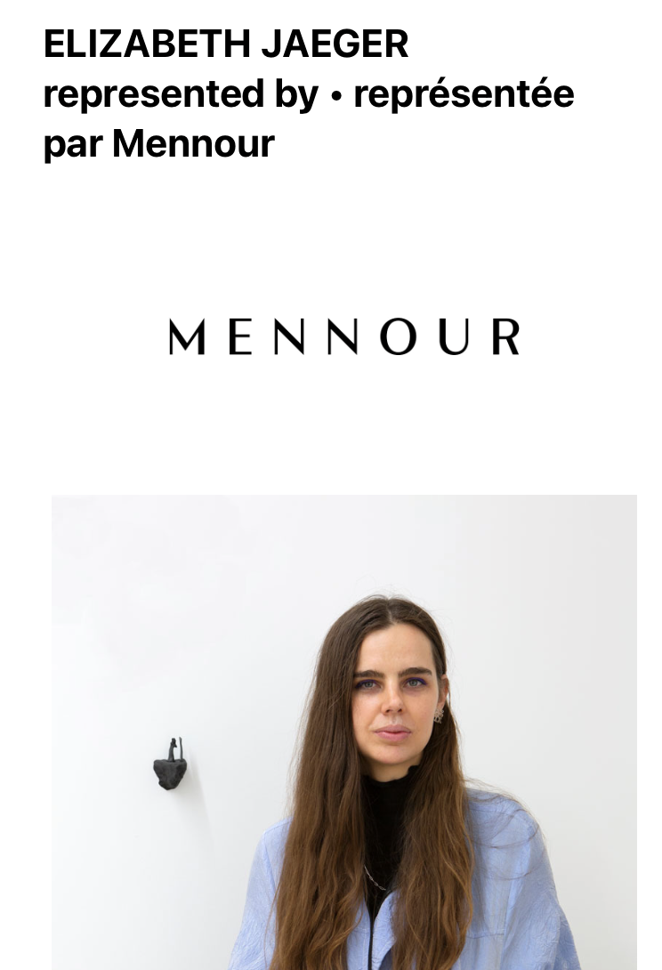 Galerie Mennour -exposition Elizabeth Jaeger- | Artetcommunication's Blog