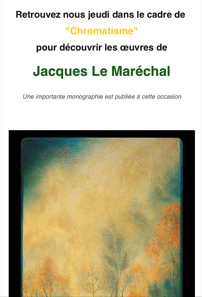 Galerie – Les Yeux Fertiles – exposition Jacques Le Marechal L’Imperceptible Abîme. Le 1er Juin ...